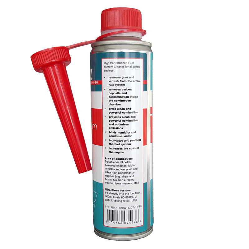 تمیز کننده سیستم سوخت خودرو آدینول حجم 300 میلی لیتر - پارت‌وین